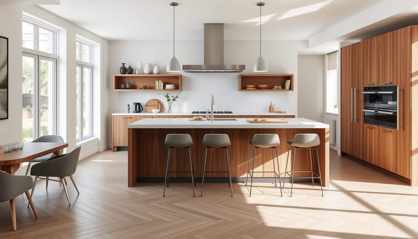 What is the Ideal Size for a Kitchen Island? | American Home