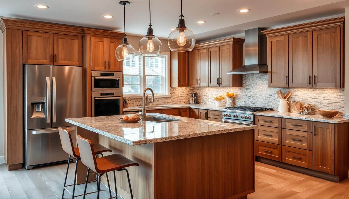 What is the Ideal Size for a Kitchen Island? | American Home
